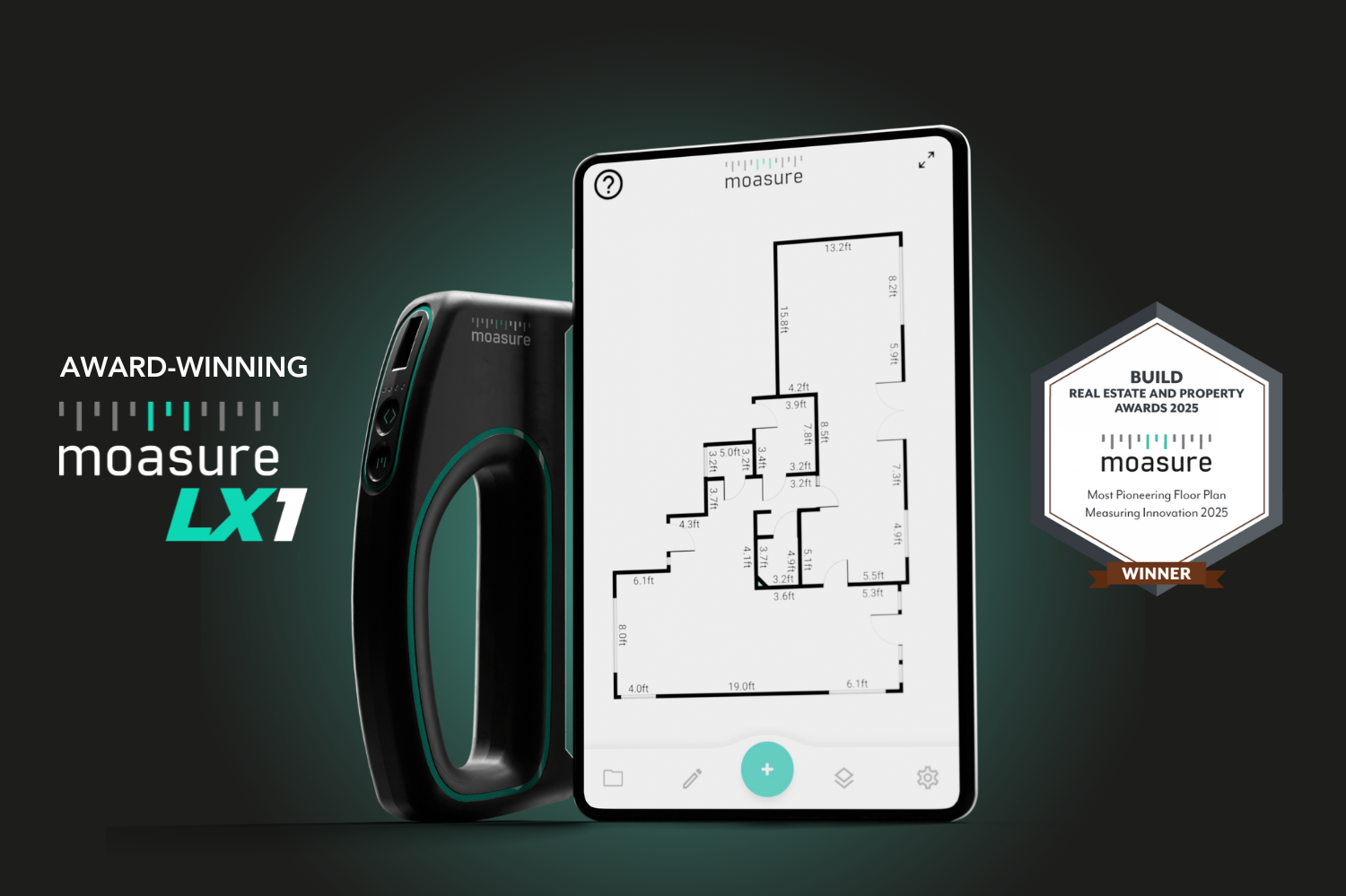 Moasure’s LX1 Recognized as ‘Most Pioneering Floor Plan Measuring Inno
